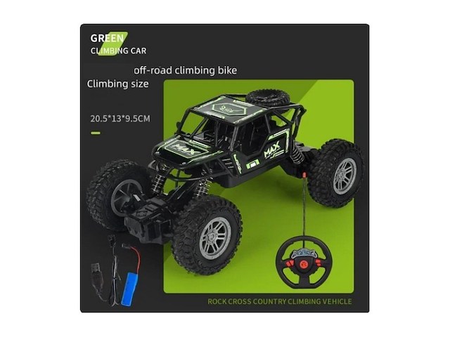 RC Climbing car, auto na daljinski 21 cm