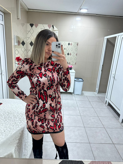 Haljina animal print