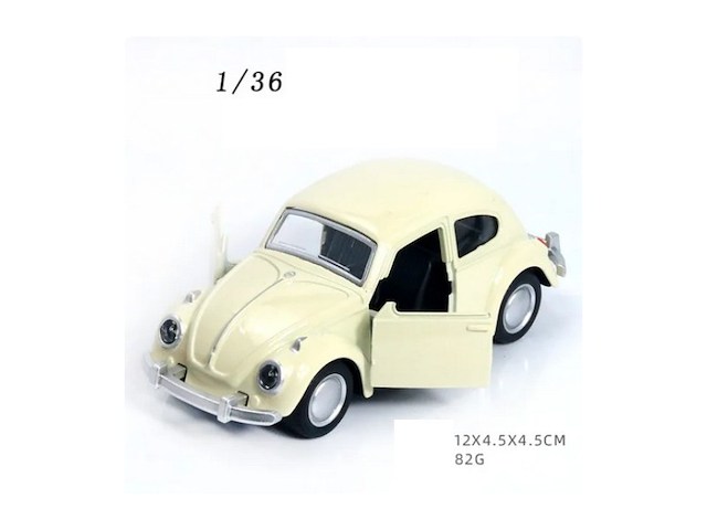 1:36 Volkswagen Buba, bež