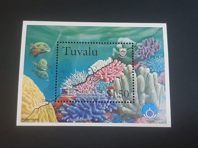 Tuvalu 1998. Korali Greenpeace ** čisto