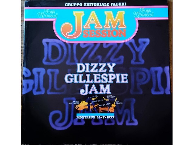 Dizzy Gillespie-Jam Session Made in Italy LP (1971)