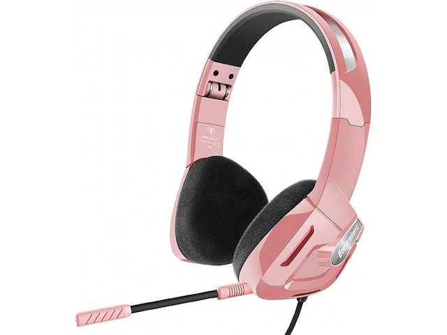 Slusalice za igre preko uha-sklopive-pink / GM-270