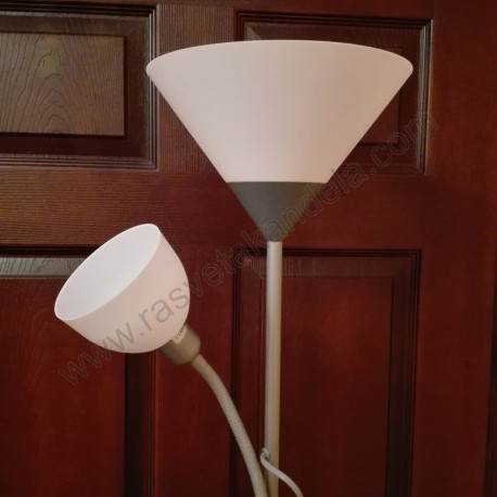 Podna lampa M66 MS bela