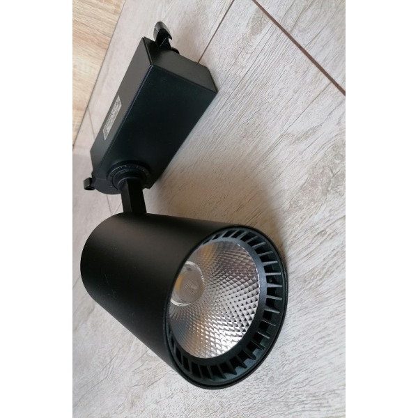 LED šinska svetiljka 24W LYON-24 4200K crna