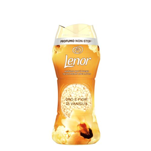 Lenor Perle za veš zlatna vanila 210g