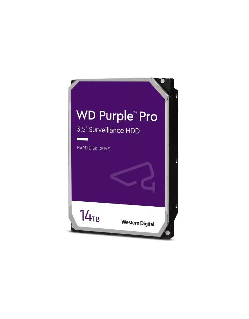WD 14TB 3.5" SATA III 512MB 7200rpm WD142PURP Purple Pro hard disk hard disk