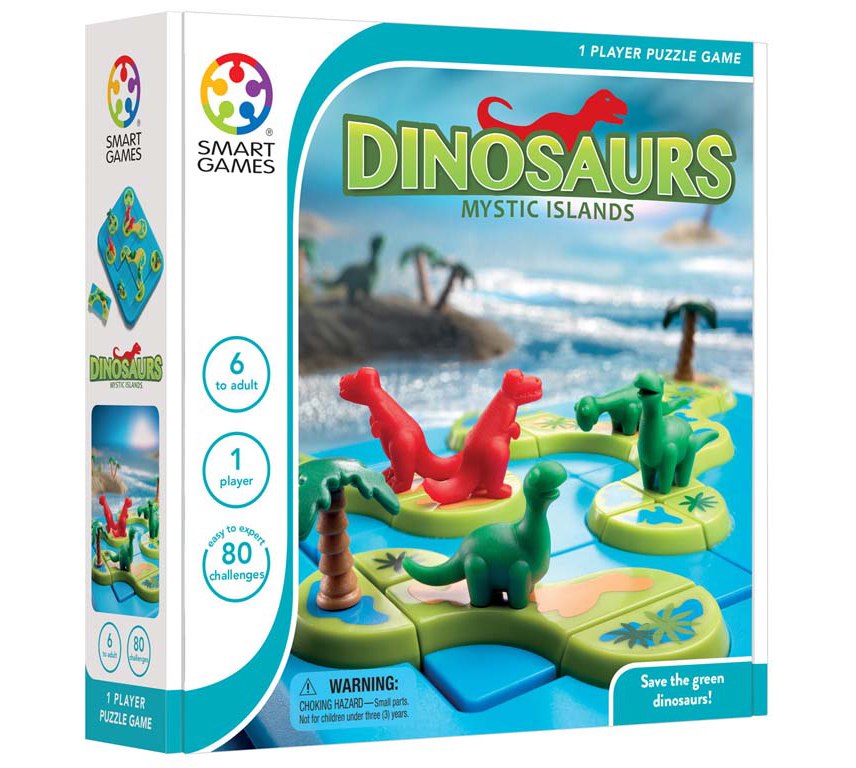 Smart Games logicka igra Dinosaurus Mystics Islands