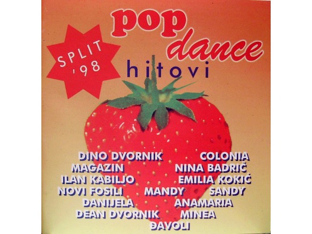 POP DANCE HITOVI - SPLIT `98 CD