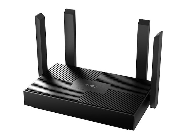 Cudy WR1500 AX1500 Dual Band 2.4+5Ghz Wi-Fi Ruter 1W/4LAN Gbit,4x5dBi AP/REP/MU-MIMO