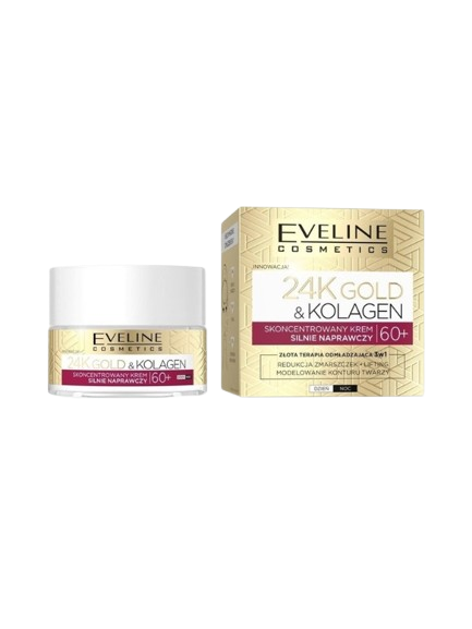 EVELINE - 24K GOLD&COLLAGEN INTENSE REPAIR CREAM 60+ 50ml