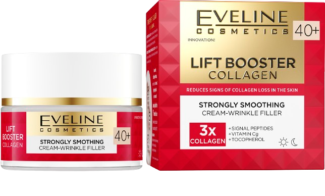 EVELINE - LIFT BOOSTER COLLAGEN - STRONGLY SMOOTHING 40+ 50ml