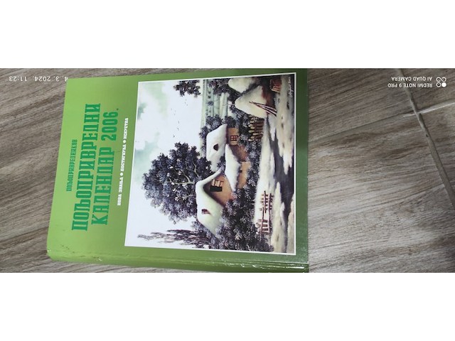 knjiga poljoprivredni kalendar