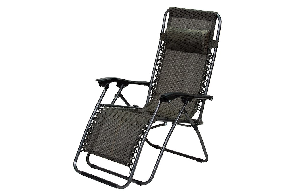 Messina podešavajuća stolica sa jastukom metalna – crno / sivaID: EK000384909