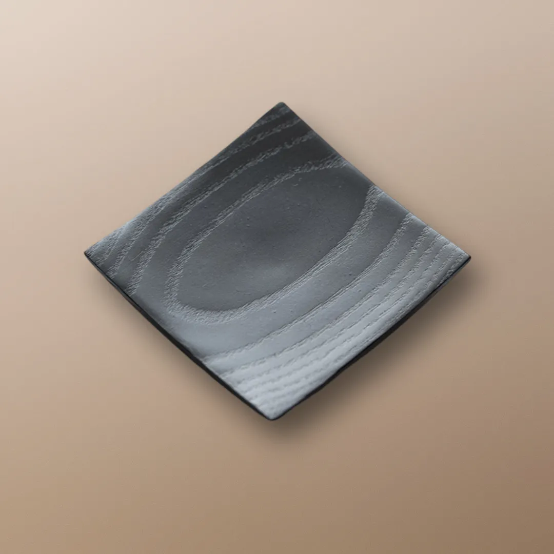 "Untitled" - Japanese Style Handcrafted Charred Cypress Wood Coaster