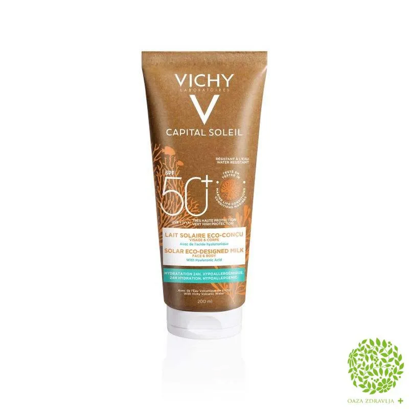 VICHY CAPITAL SOLEIL ECO DESBODY MLEKO 200ML SPF 50