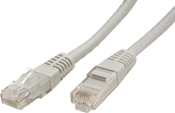 Secomp UTP Cat6 Patch, beige, 0.5m