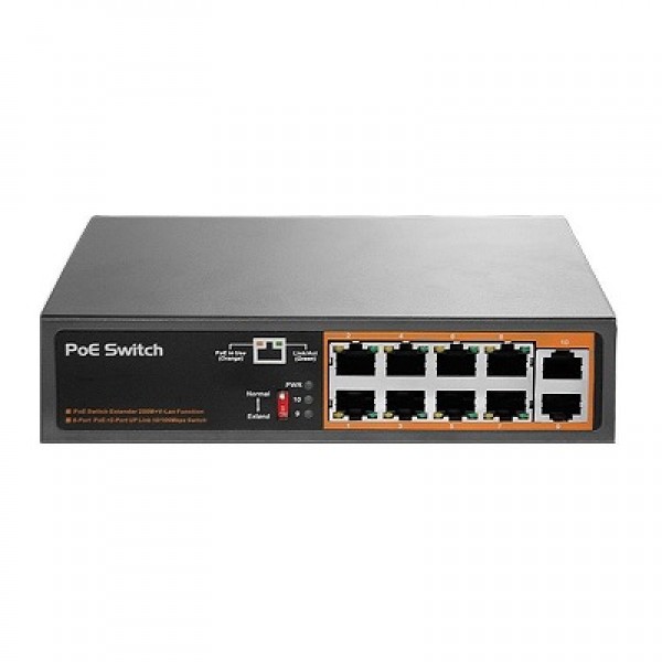 RX-PSE108EX PoE switch