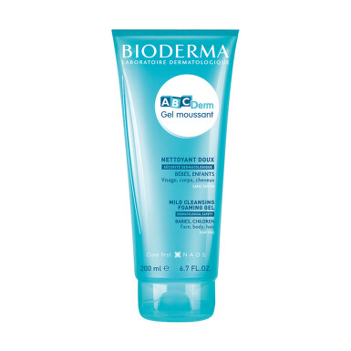 Bioderma ABCDerm Gel Moussant Blagi penušavi gel za kupanje, 200 ml