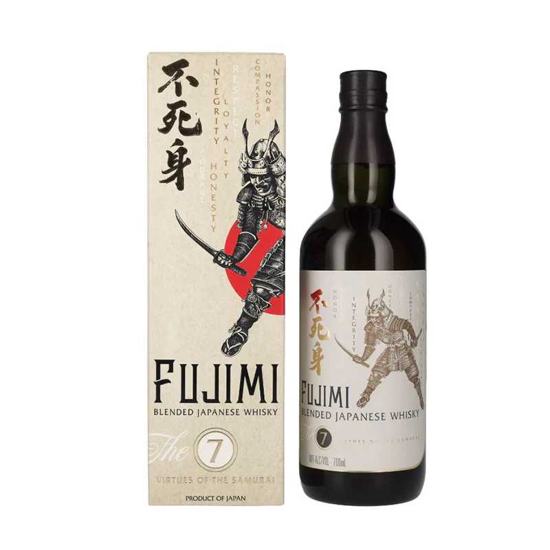 Fujimi The 7 Virtues of the Samurai Whisky
Fujimi The 7 Virtues of the Samurai Whisky