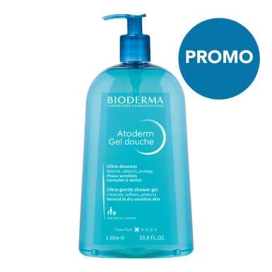 Bioderma Atoderm Blagi gel za tuširanje, 1l PROMO