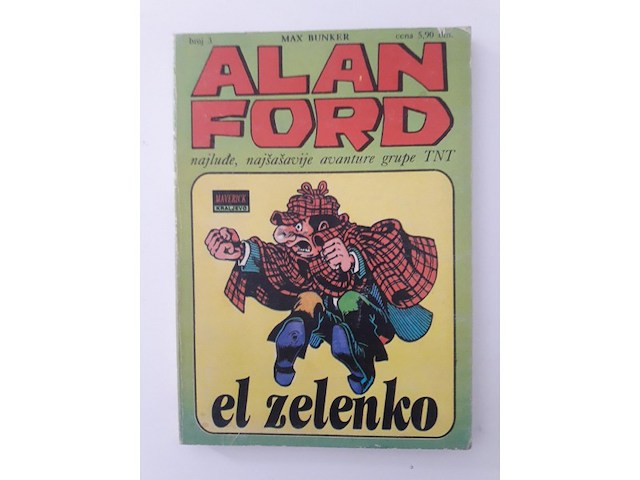 Alan Ford br. 3 - el zelenko
