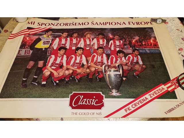 Poster / plakat Crvena Zvezda