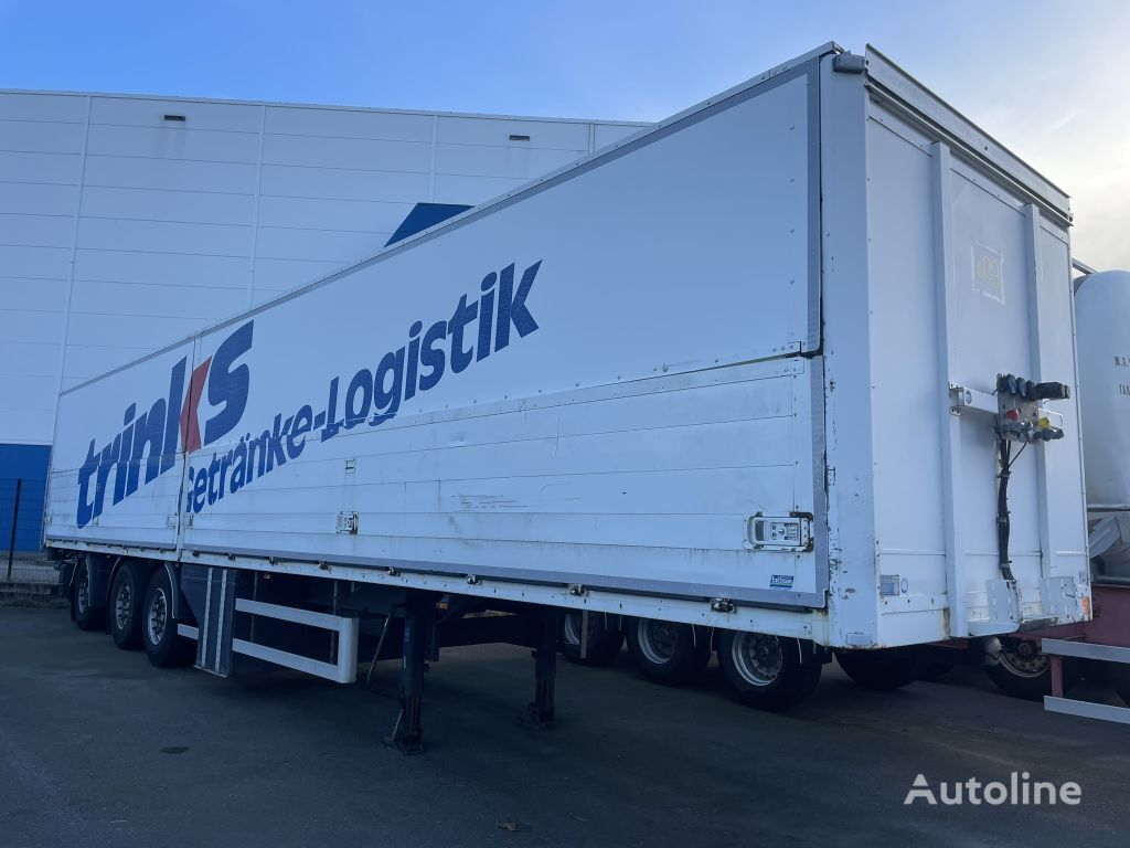 BOS Gedranke trailer whit valves steuerachse heckklappe 2500 kg furgon poluprikolica