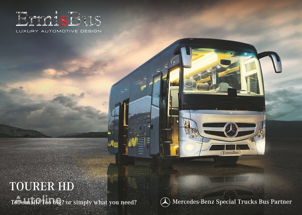Novi Mercedes-Benz TOURER 1224 HD TOP CLASS turistički autobus