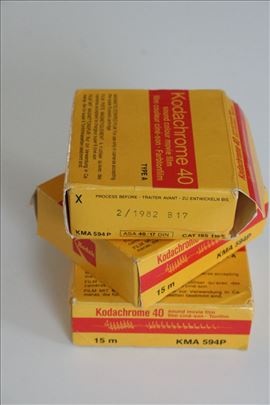 KODAK Kodachrome 40 super 8 film (3 komada)