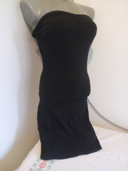 Amisu crna top haljina 34