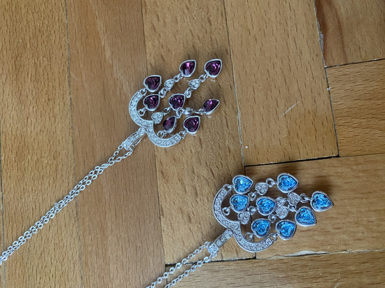 Swarovski ogrlice u 2 boje