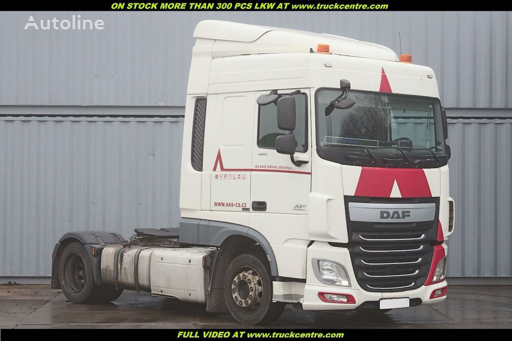 DAF XF 460, LOW DECK, SPACE CAB,TRAILER COUPLING FIX tegljač