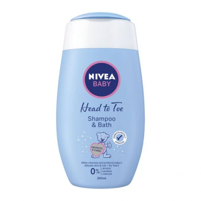 Nivea baby šampon i kupka 200ml