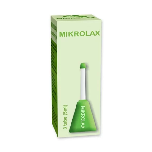 MIKROLAX glicerinski gel za odrasle 5ml