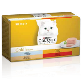 GOURMET GOLD HOUSE MULTIPACK 4X85