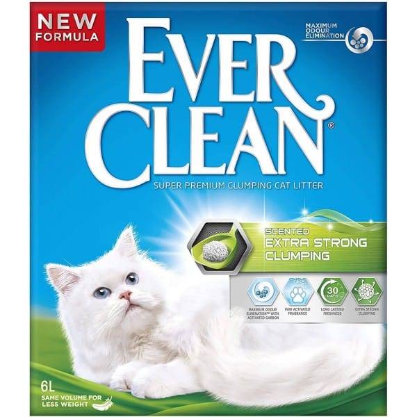 EVER CLEAN Posip za mačke Scented ExtraStrong, sa mirisom, grudvajući