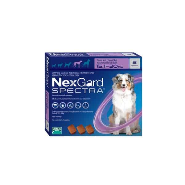 NexGard SPECTRA za pse 15-30kg - 1 tableta