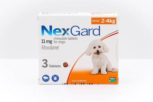Nexgard za pse 2-4kg - 1 tableta