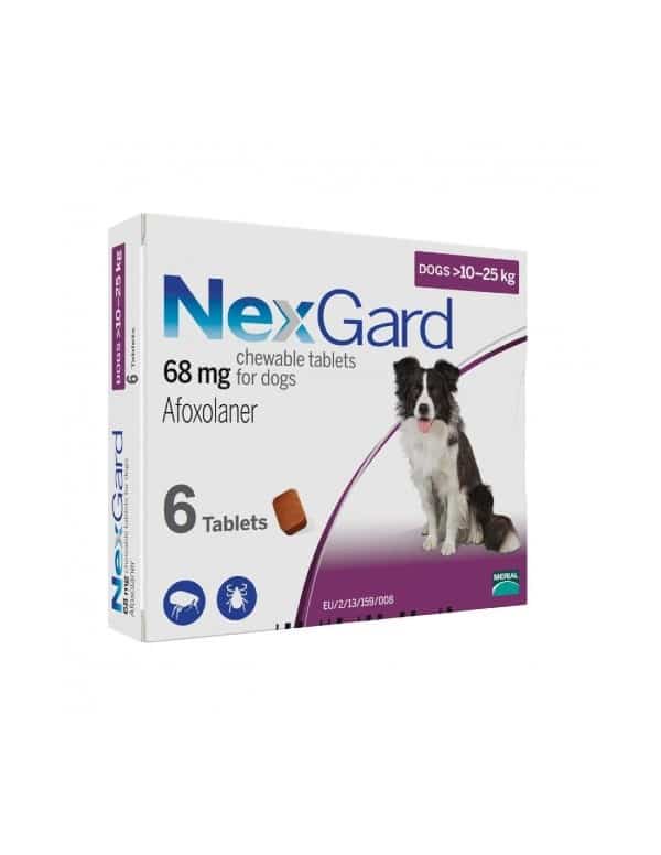 Nexgard za pse 10-25kg - 1 tableta