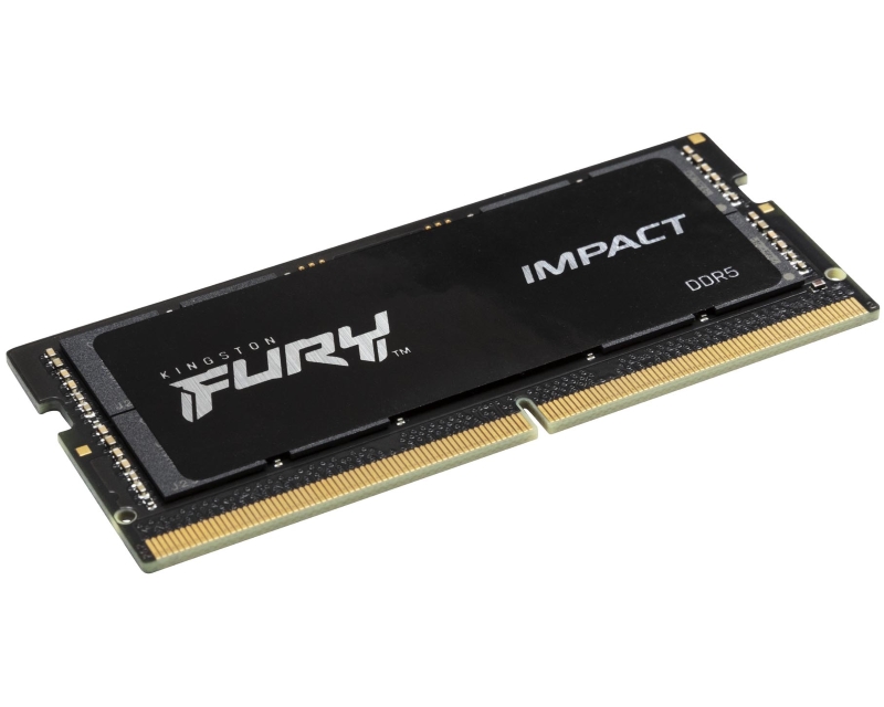 KINGSTON SODIMM DDR5 16GB 4800MT/s KF548S38IB-16 Fury Impact black