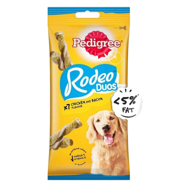 Pedigree rodeo duos piletina i slanina 123gr