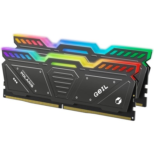 GEIL 32GB kit (2x16GB) DDR5-5600 POLARIS Titanium Gray memorija | GAOG532GB5600C38ADC