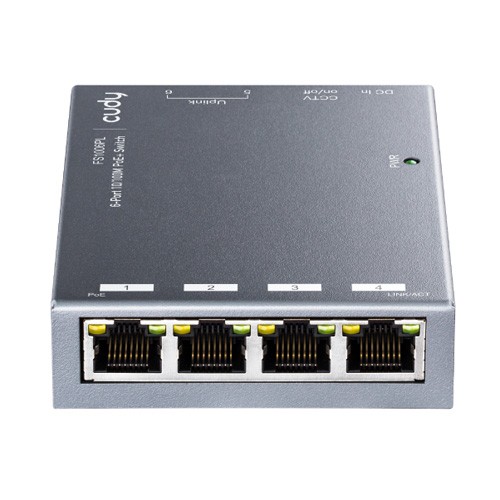 Cudy 6-Port 10/100M PoE+ Switch | FS1006PL