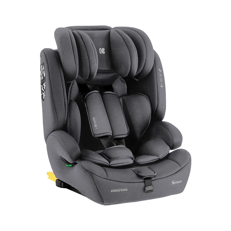 Kikka Boo i-Bronn Isofix i-Size auto sedište 76-150cm Grey