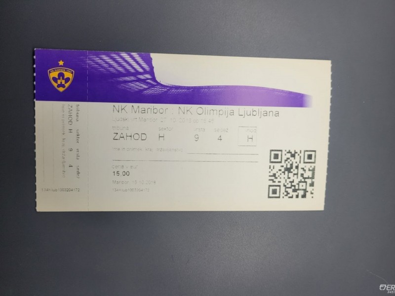 NK Maribor - NK Olimpia Ljubljana 15.10.2018.