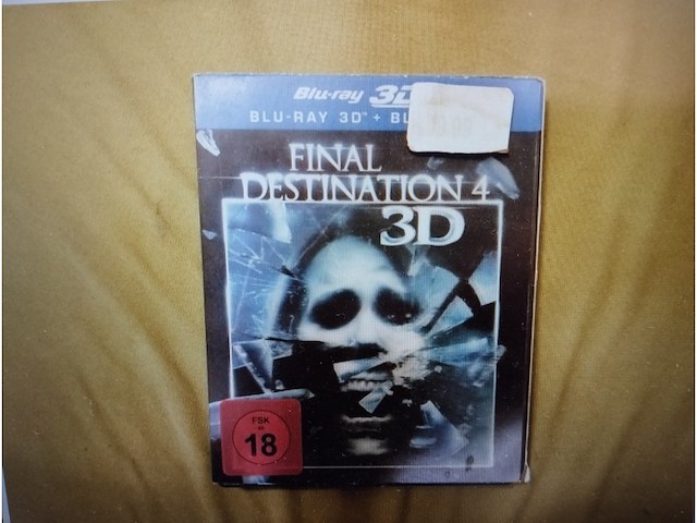 Blu Ray 3D -Final DFestination 4