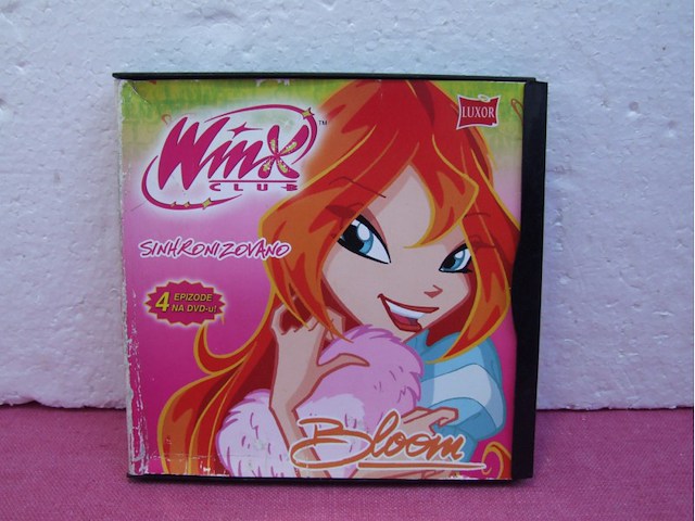 Winx Club crtani DVD sinhronizovano 4 epizode LUXOR