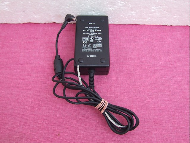 ITE Power Supply adapter 12V 1.5A konektor 3.5mm+GARANC