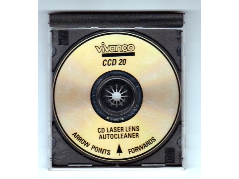 CD laser lens autocleaner plus 1 CD-R