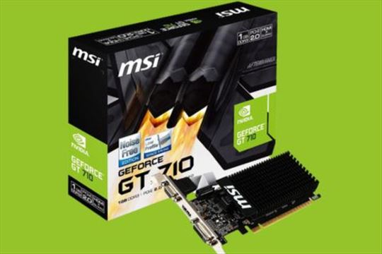 Msi Nvidia Geforce Gt 710 1GB Ddr3